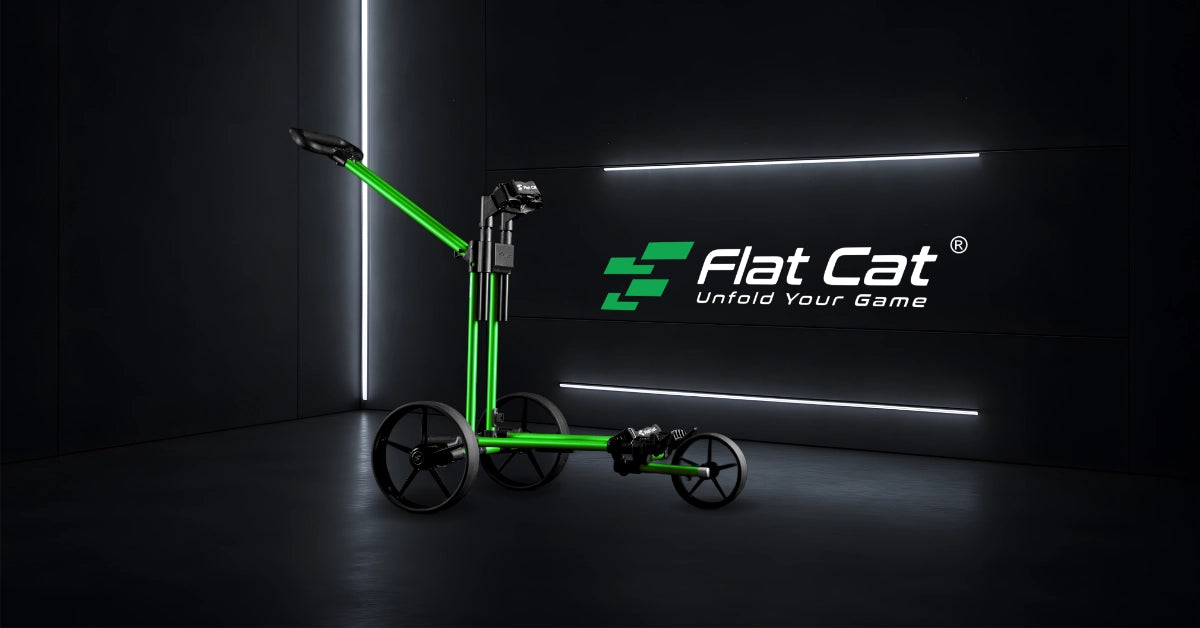 Flat Cat Golf Trolleys - Unfold Your Game